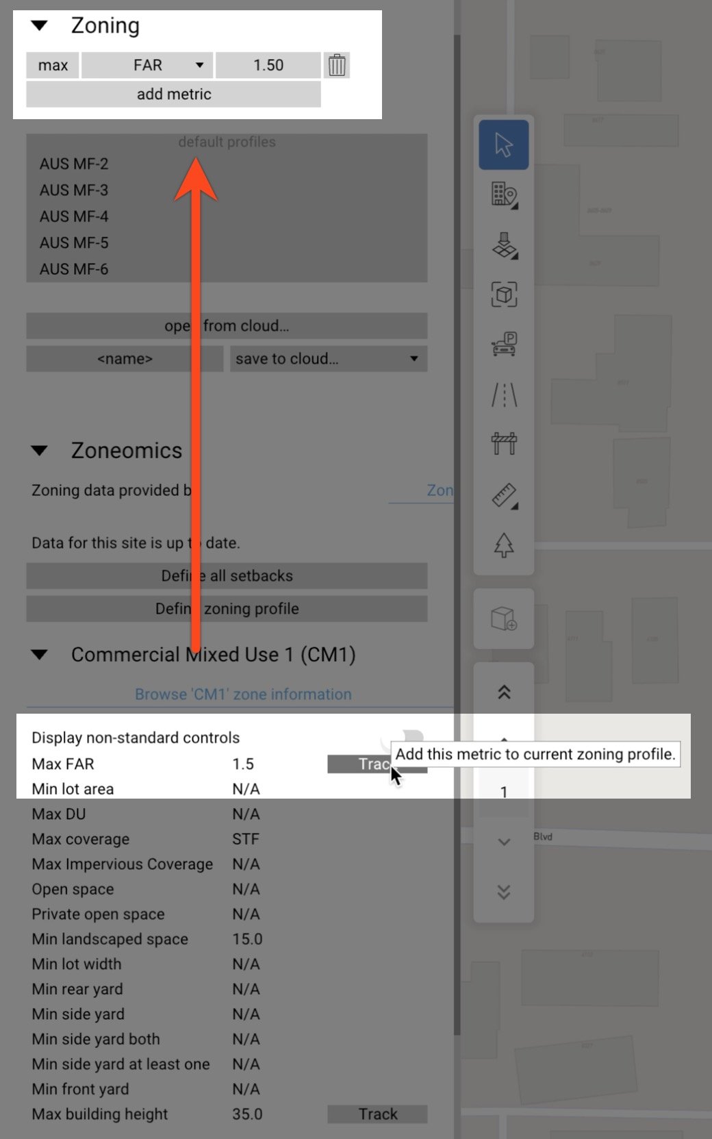 Using Zoning information